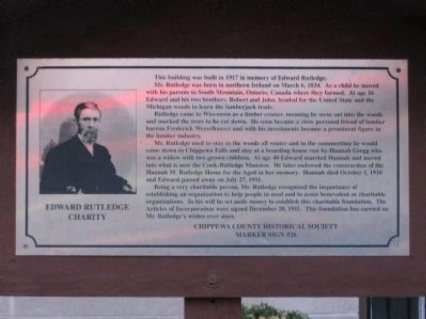 Edward Rutledge Charity #26 » GO Chippewa County Wisconsin