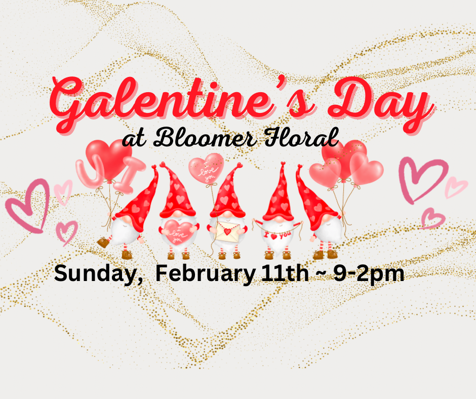 Bloomer Florals Galentine’s Day Celebration » GO Chippewa County Wisconsin